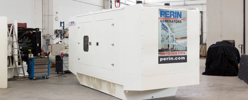 Gruppi elettrogeni - Produzione gruppi elettrogeni- Perin